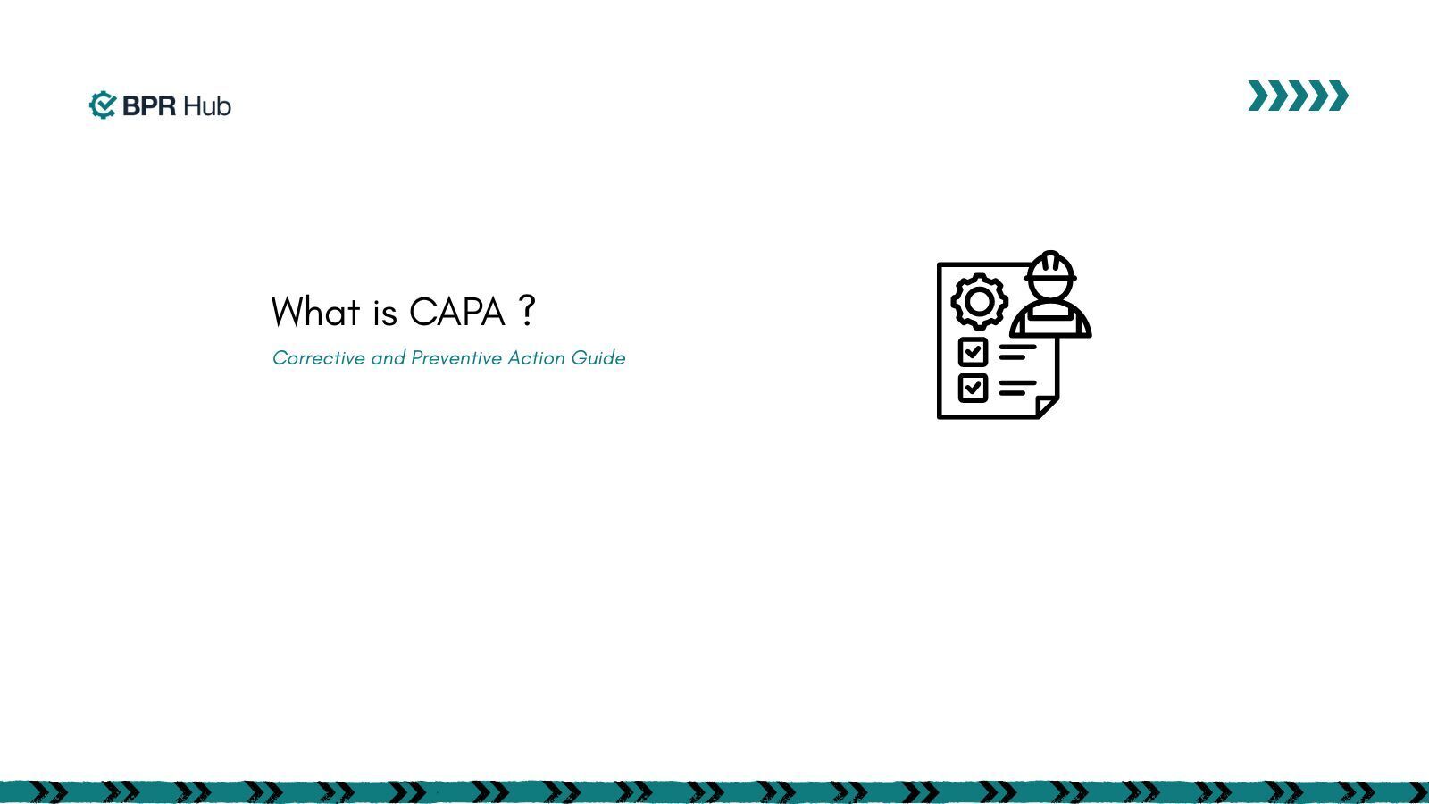 CAPA Corrective and Preventive Action Guide | Process Steps